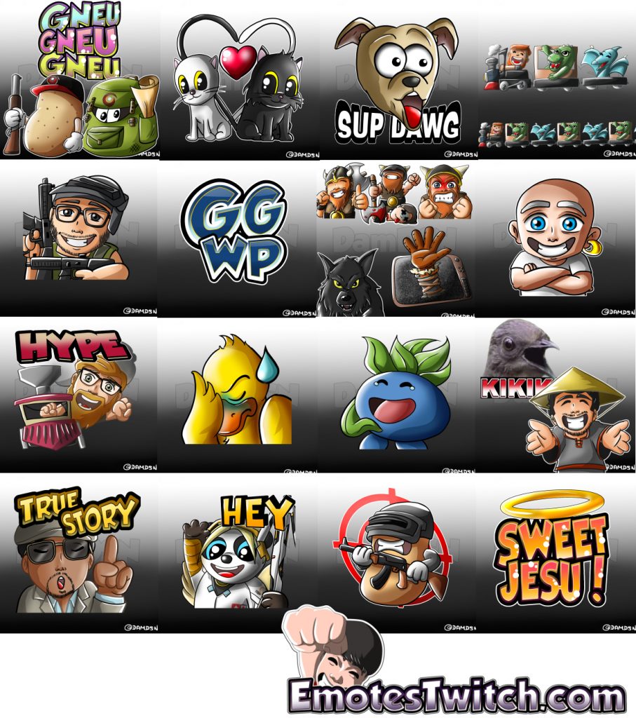 January emotes 5, with new gotaga emotes – Custom emotes and badges for ... January emotes 5, with new gotaga emotes – Custom emotes and badges for ...