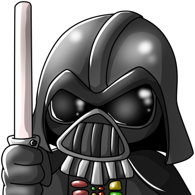 Twitch emote: Darth Vader step by step – Custom emotes and badges for ...