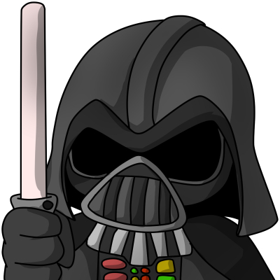 Twitch emote: Darth Vader step by step – Custom emotes and badges for ...