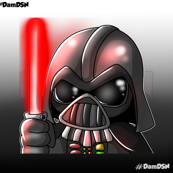 Twitch emote: Darth Vader step by step – Custom emotes and badges for ...