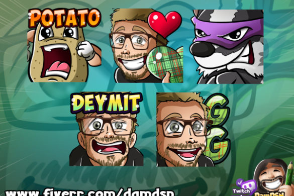 Mixer animated gif stickers – Custom emotes and badges for Streamers