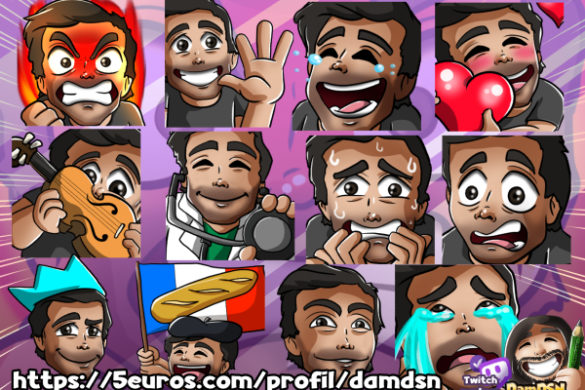 Mixer animated gif stickers – Custom emotes and badges for Streamers